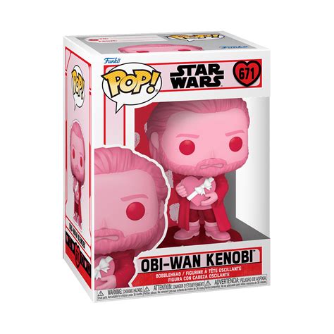 Buy Pop Obi Wan Kenobi Valentine At Funko