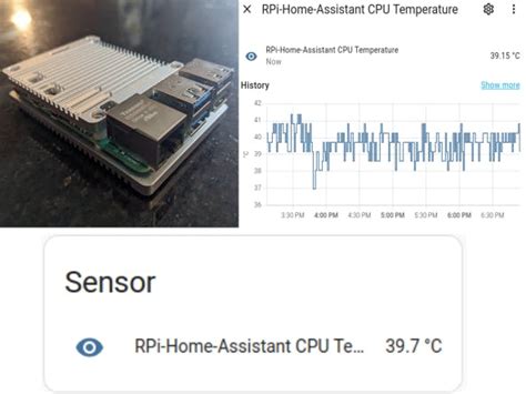 Home Assistant Rasperry Pi 5 Custom Sensor
