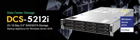 Dataon Dcs 5212i 2u 12 Bay Data Center Storage Backup Appliances For Windows Server 2016 Header