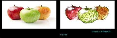 Applying Pencil Sketch Color Filter Download Scientific Diagram