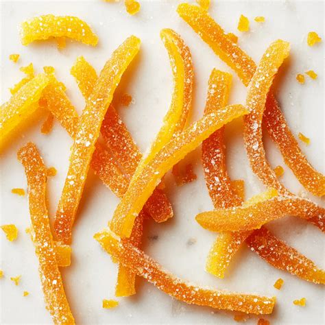 Candied Orange Peel Easy Homemade Citrus Treat