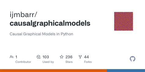 GitHub Ijmbarr Causalgraphicalmodels Causal Graphical Models In Python