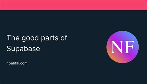 i wrote about my experience of using supabase in a next js app r reactjs