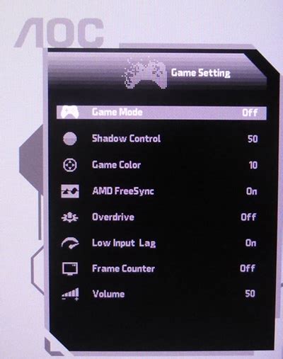 AOC Gaming Q27G3XMN Review TFTCentral