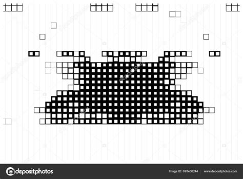 Black White Background Squares Vector Illustration Design Stock Vector By ©toluk 693400244