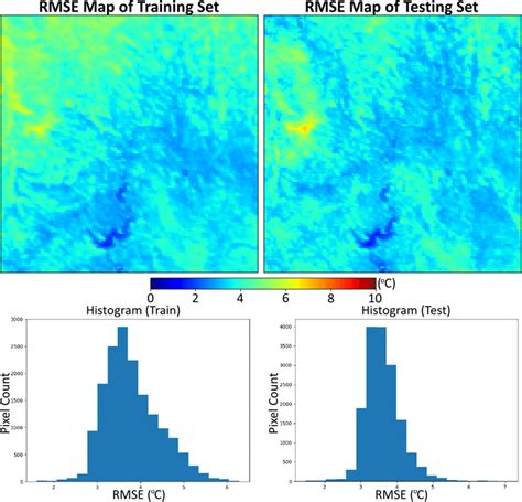 Rmse Map Calculated From The Original Daily Modis Lst Data And