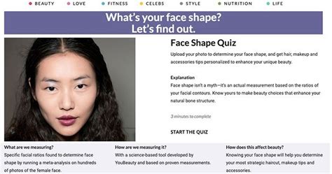 How To Figure Out Your Face Shape Here Are The Online Methods