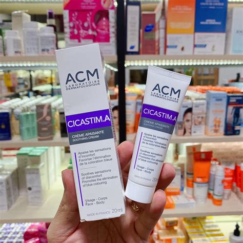 Acm CICASTIM A SOOTHING CREAM Ml Shopee Singapore