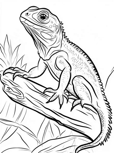 Lizard Coloring Pages Get Fun With These Scaly Friends 🎨🦎