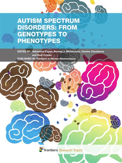 Autism Spectrum Disorders From Genotypes To Phenotypes Pdf Pdf