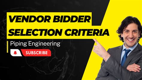 Vendor Bidder Selection Criteria How To Choose The Perfect Vendor