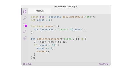 Nature Syntax Theme By Thiago Gomes Vs Code Themes
