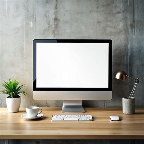 Premium Photo Computer Mockup