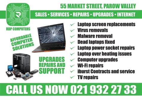 Rdp Computers Repair Hardware Support Maintenance And Installations Services Computers And It