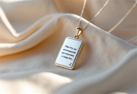Message Card Jewelry That Says I Believe In You Without Words A Mea