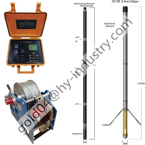 16 And 64 Resistivity Logging Tool Gold Geo Borehole Logger