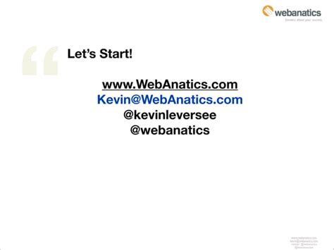 Web Anatics Strategy Process Map Ppt