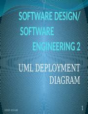 UML DEPLOYMENT DIAGRAM Pptx SOFTWARE DESIGN SOFTWARE ENGINEERING UML DEPLOYMENT DIAGRAM