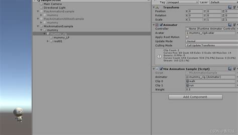 unity自定义播放控制（二）——playables示例 unity playable csdn博客