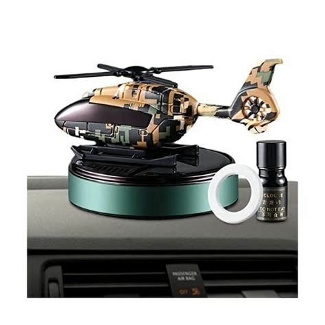 자동차 방향제 태양 프로펠러 벤트 클립 회전 헬리콥터 아로마 디퓨저 비행기 모델 테라피 장식품 및 홈 인테리어 장식 액세서리