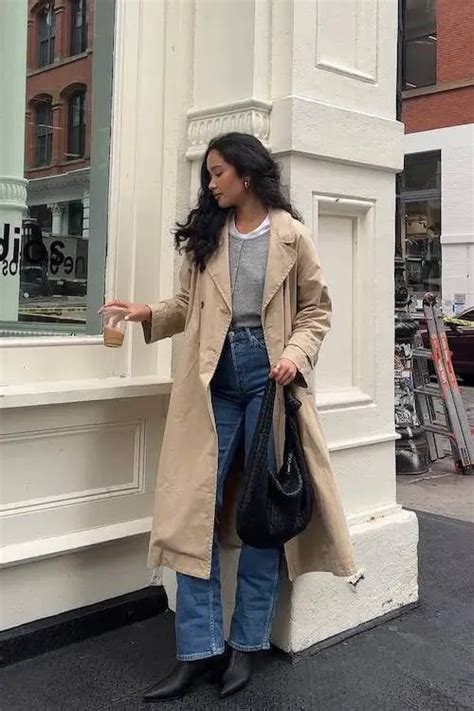 40 Effortlessly Chic Trench Coat Outfit Ideas For Women To Elevate