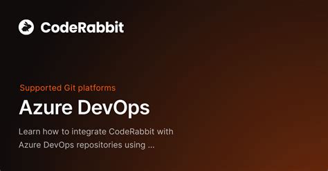 Azure Devops Coderabbit
