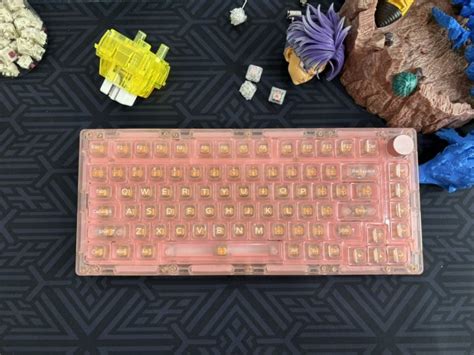 Bàn Phím Cơ Ice 75 Moongeek 3 Chế độ Kết Nối Led Rgb Mạch Xuôi Hotswap đã Mod Full Tại