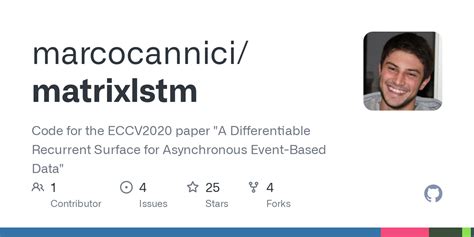 GitHub Marcocannici Matrixlstm Code For The ECCV Paper A Differentiable Recurrent