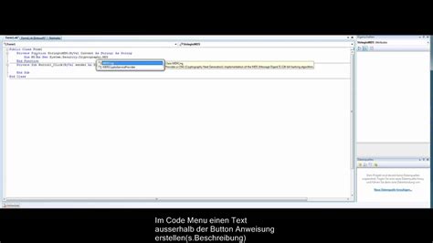 Vbnet Text In Md5 Hash Encrypten Einfach Youtube