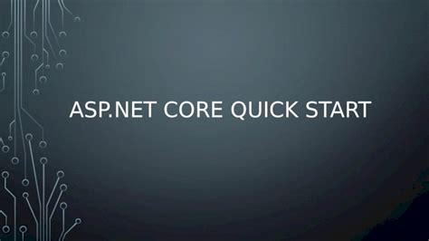 Pptx Aspnet Core Demos Part 2 Dokumentips
