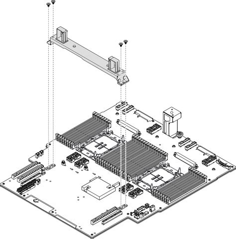 Disassemble The Lower Processor Board Mb For Recycle Sr950 V3 Lenovo Docs