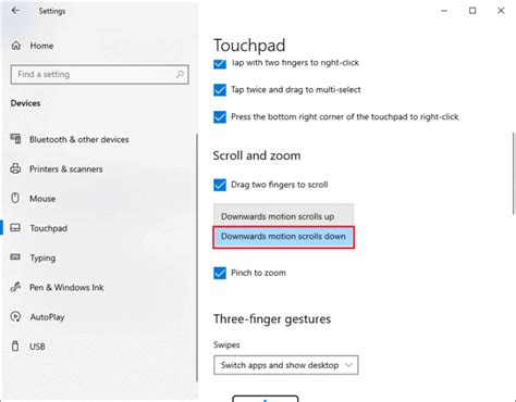 How To Perform Reverse Scrolling On Windows 10 Techcult