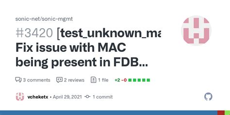 Testunknownmac Fix Issue With Mac Being Present In Fdb After Fdb