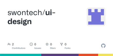 GitHub Swontech Ui Design