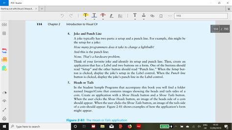 Solved Pdf Reader X Starting Out With Visualcsharp X