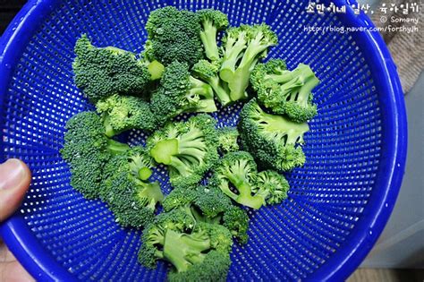 브로콜리감자볶음
