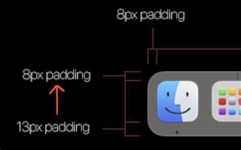 Request Make Padding In Dock Consistent Rosxtweaks