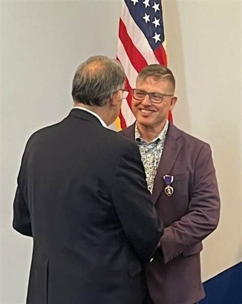 State Police Sergeant Awarded Purple Heart Harrison Daily