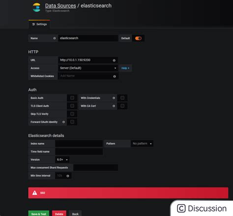 grafana添加elasticsearch数据源 源码巴士