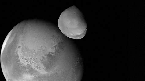 Mars Moon Deimos Views Of The Solar System