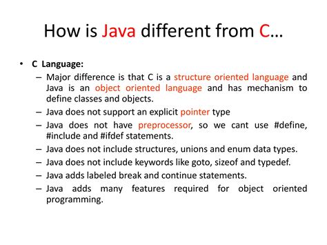 Introduction To Java Pptx Programming Languages Computing
