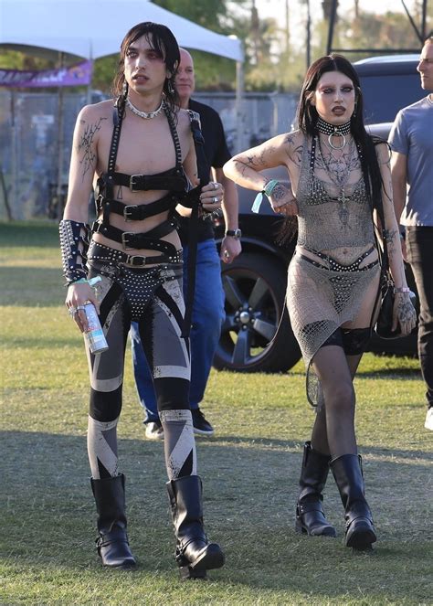 Deathbyromy Arrives At Coachella Music Festival In Indio 04162023