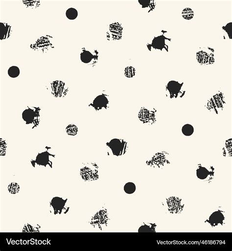 Speckled Ink Dot Pattern Royalty Free Vector Image