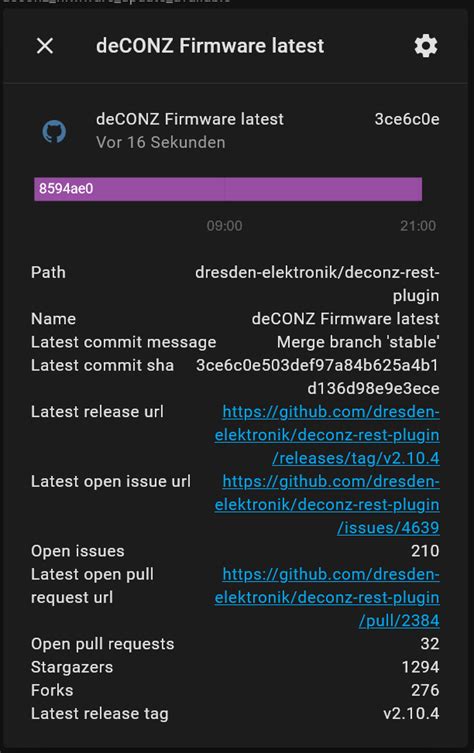 Deconz Addon Deconz Firmware Integration Sensor Third Party Integrations Home Assistant