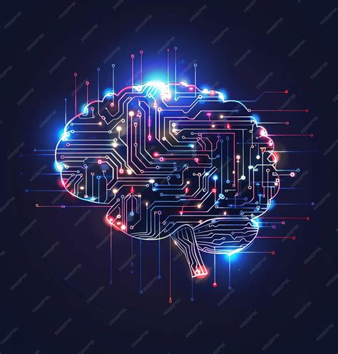 Premium Photo Illuminated Neural Networks Stunning Visualization Of A Brain Bathed In Golden