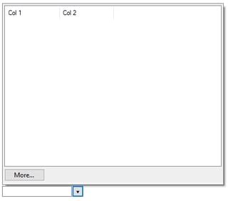 Winforms C Custom ComboBox DropDown Position Stack Overflow