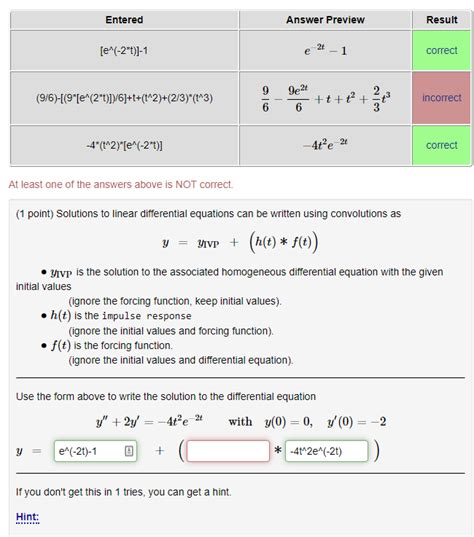 Solved Solutions To Linear Differential Equations Can Be Chegg