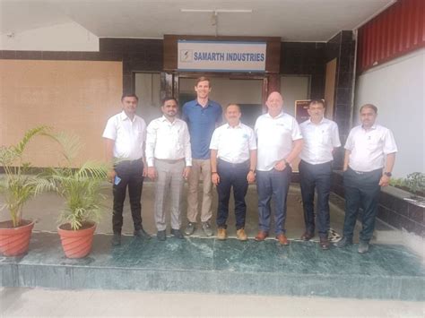 sangram jagadale on linkedin one of our customer from usa visited to