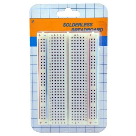 400 Points Half Size Solderless Breadboard Buy Online At Best Price And Quality In India