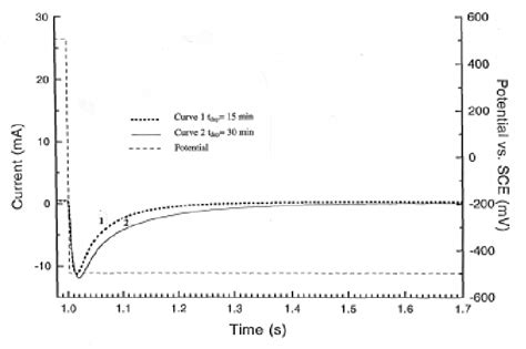 Chronoamperometric Transients Recorded For Wo 3 Films During Potential